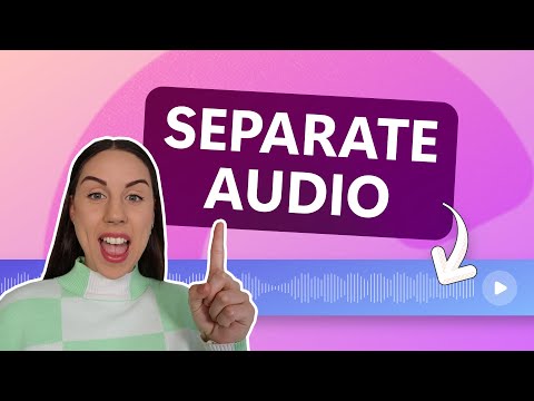 How to separate audio from video for free