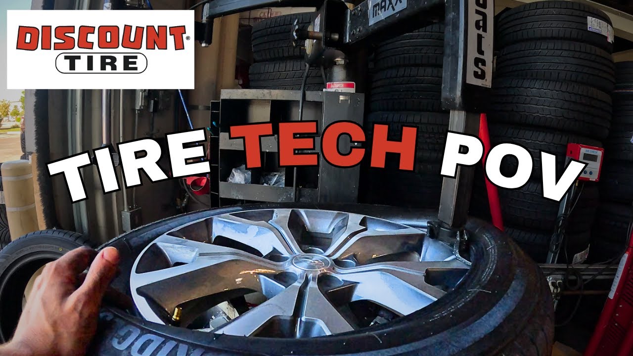 Tire Technician POV at Discount Tire