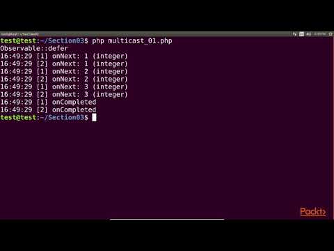 Learn Advanced Concepts of PHP Reactive Programming The Course Overview | packtpub com - Mind Luster