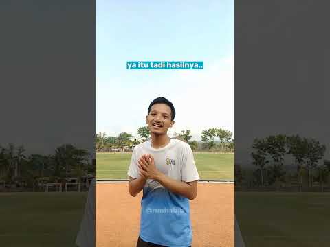 LARI 5KM BERAPA PUTARAN LAPANGAN SIH BANG? #jogging #run #runningtrack