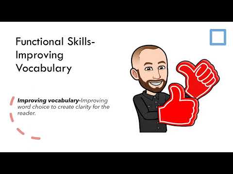Functional Skills Improving Vocabulary