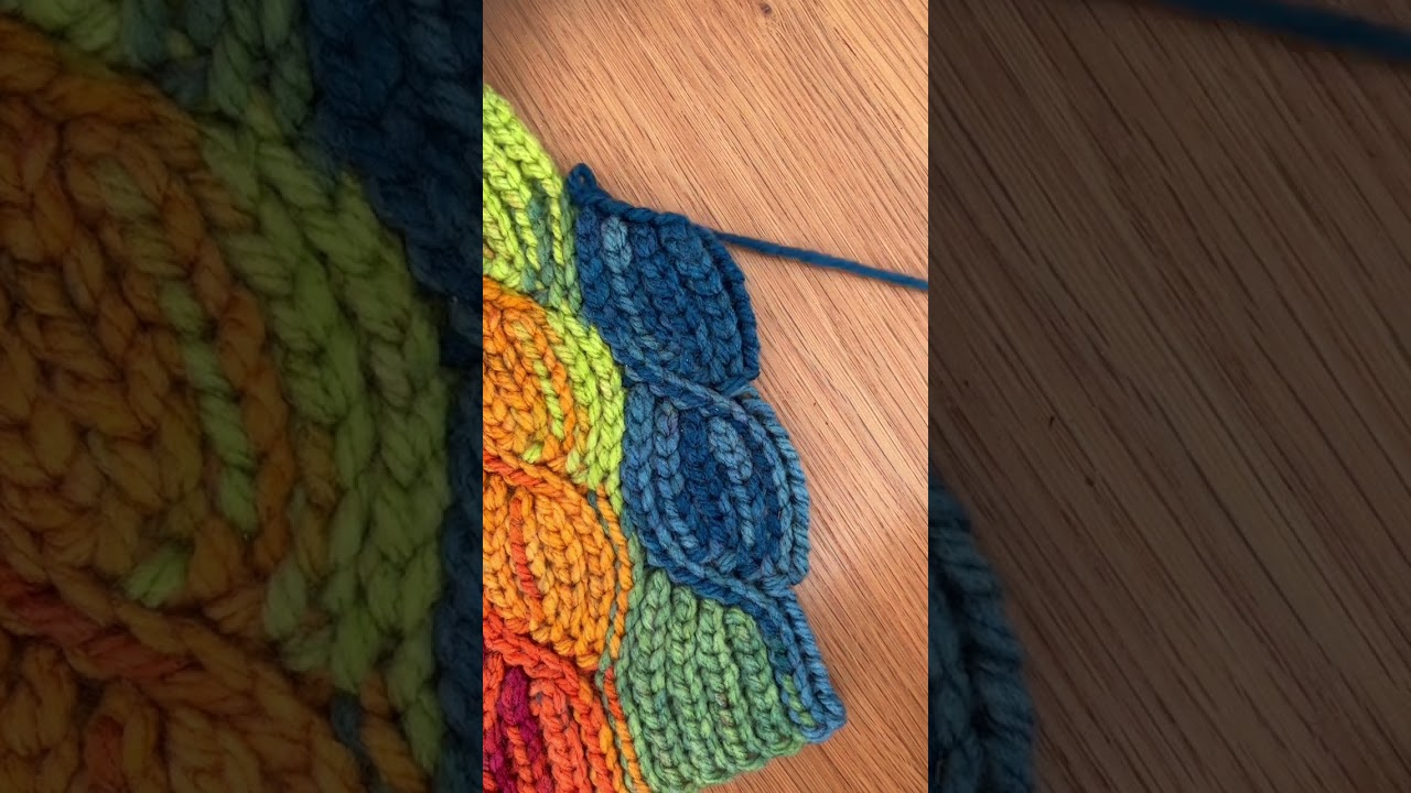 The cable optic crochet pattern is available for hats, scarves, and blankets. 🧶 🙂