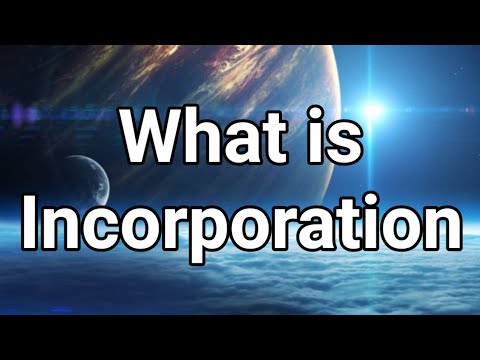 What is Incorporation. Urdu/ English