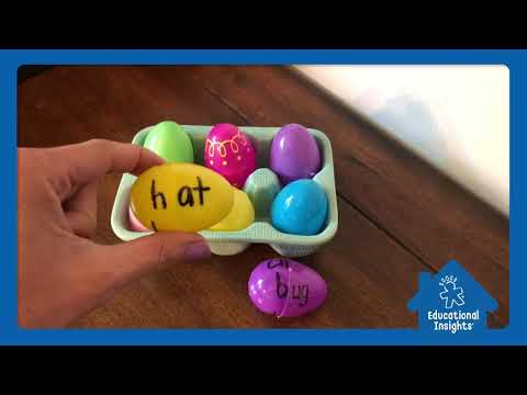 Home's Cool With Educational Insights Series - Word Family Eggs