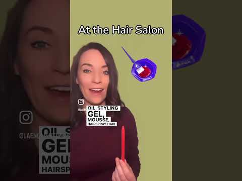 English Vocabulary You Need for Your Next Hair Salon Visit! ππ½ββοΈβοΈπ«§