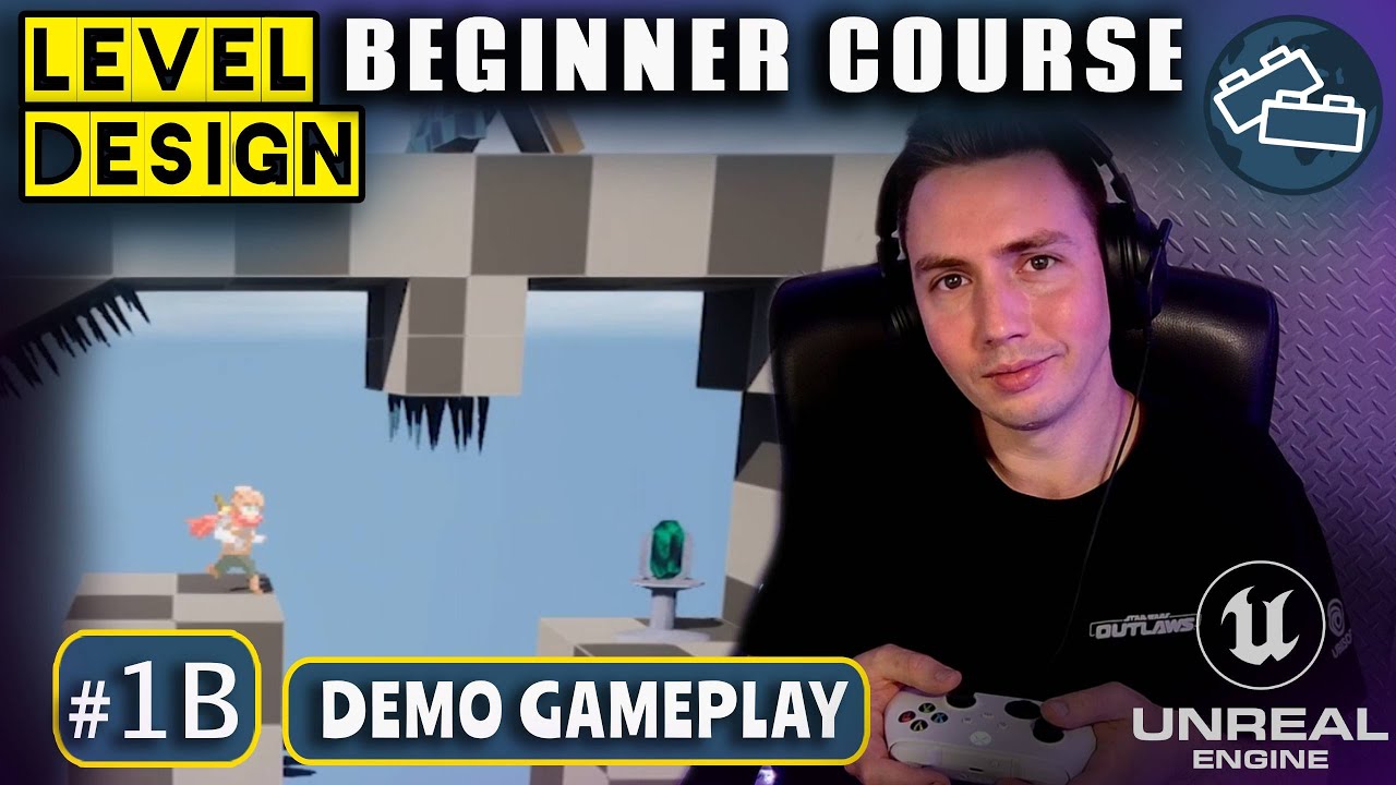 Level Design Beginner Course: #1B Demo Playthrough