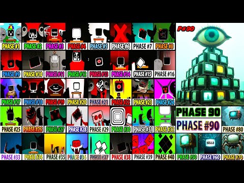 Incredibox Sprunki Mix All Phases: Phase 10 VS Phase 20 VS Phase 30 VS Phase 40 VS Phase 50-60-80-90