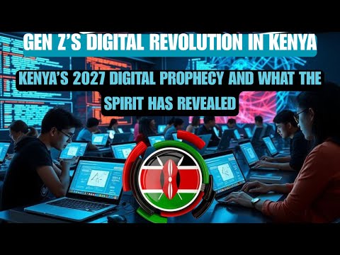 KENYA'S 2027 DIGITAL PROPHECY AND WHAT THE SPIRIT HAS REVEALED [ GEN Z'S DIGITAL REVOLUTION IN KENYA