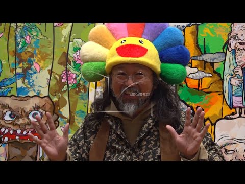 See Japanese artist Takashi Murakami's newest exhibit at the Cleveland Museum of Art
