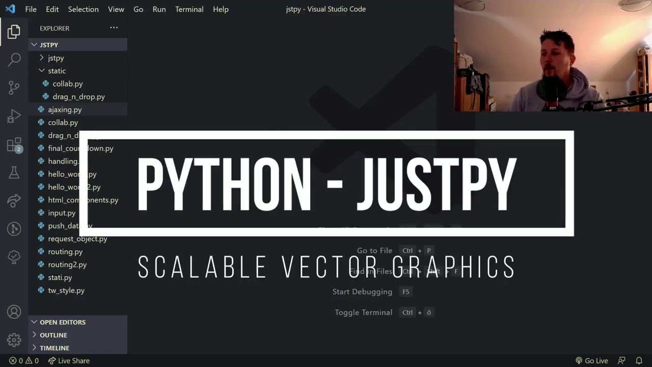 Python - JustPy - Scalable Vector Graphics