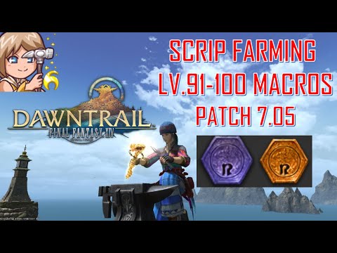 LVL 91-100 Collectable Macros for Scrip Farming (HIGH TIER MELDS) Patch ...