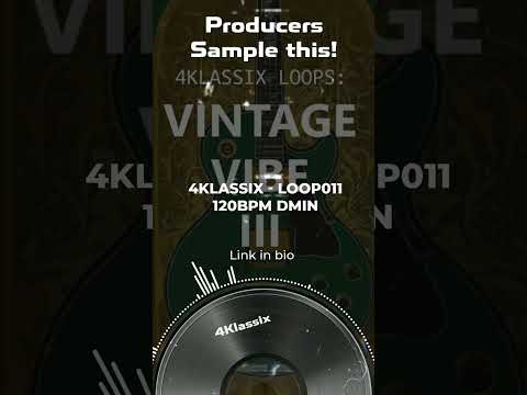 Free Vintage Soul Sample - Loop011 (120BPM Dmin) by 4Klassix