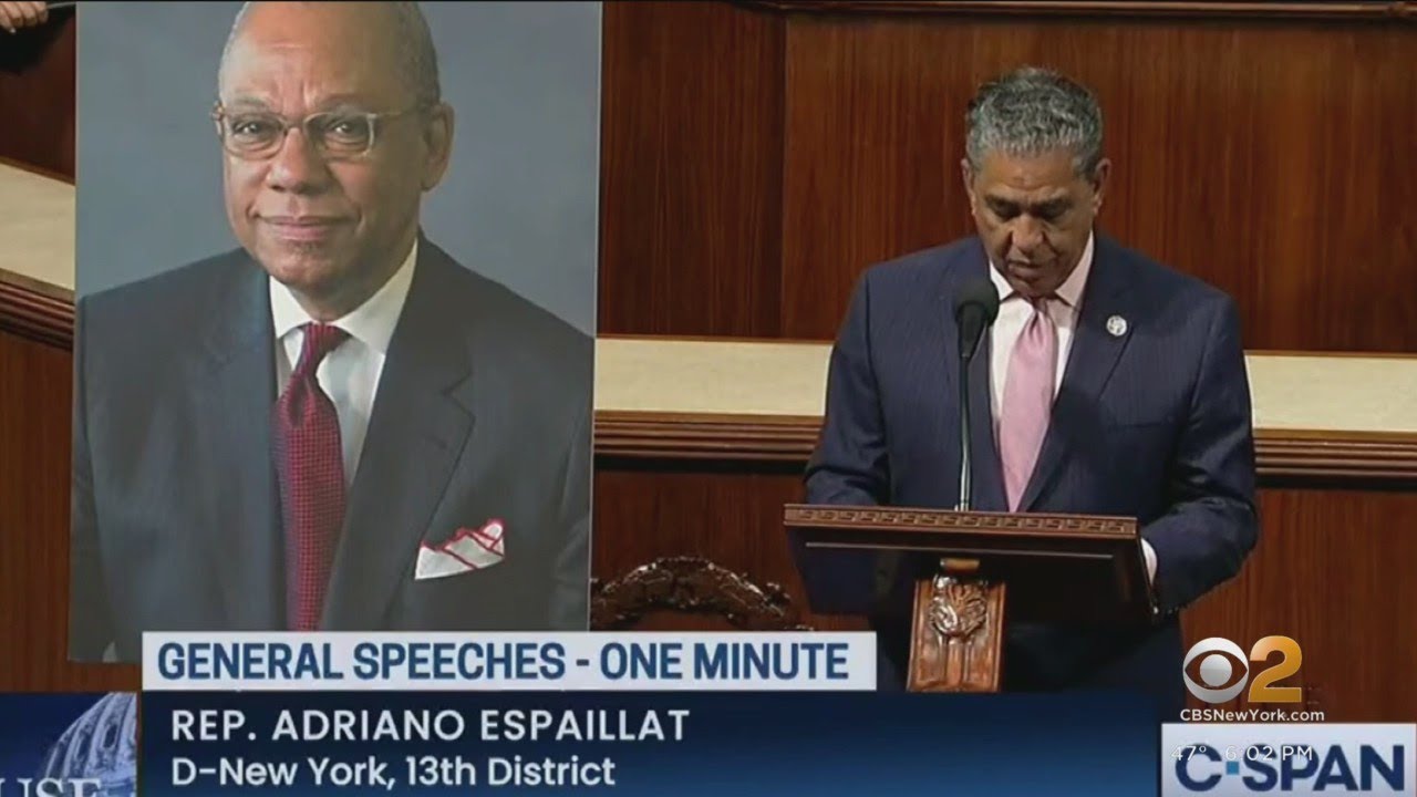 Rep. Adriano Espaillat pays tribute to Rev. Dr. Calvin Butts