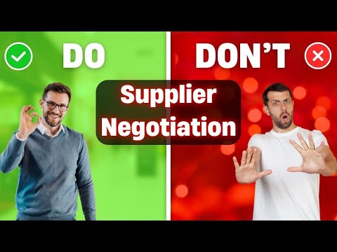 Purchasing Negotiation Skills : Do’s & Don’ts with Real Role Play Examples | Winning Any Negotiation