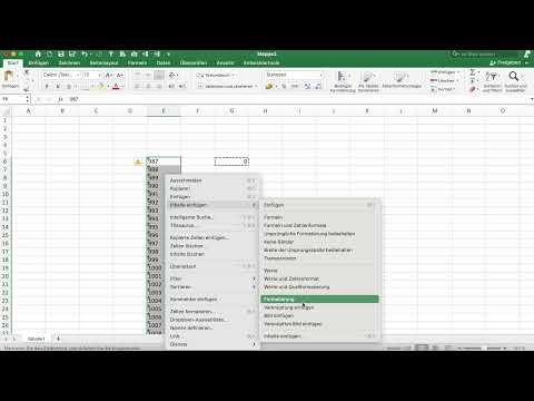 Excel Text in Zahl umwandeln