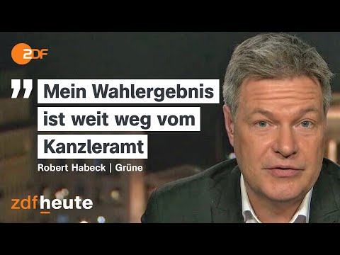 Habeck: Grüne wären bereit für Regierungsbeteiligung | ZDF heute-journal