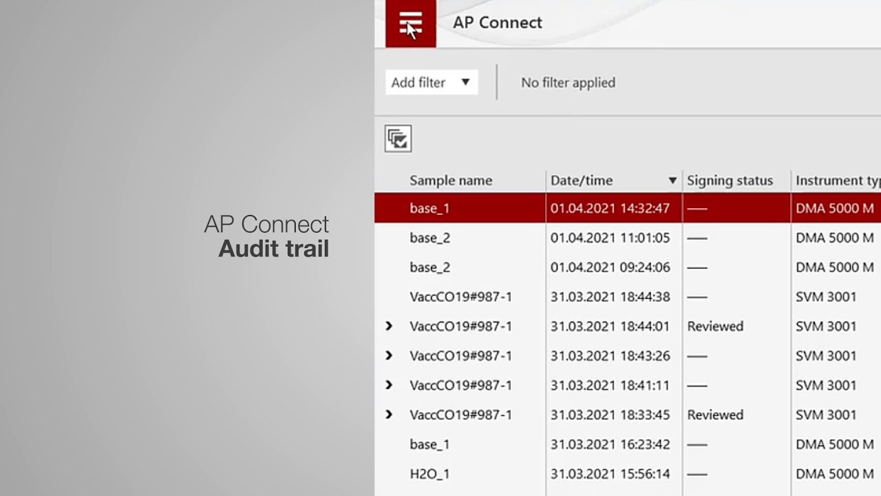 How to work with audit trails in AP Connect