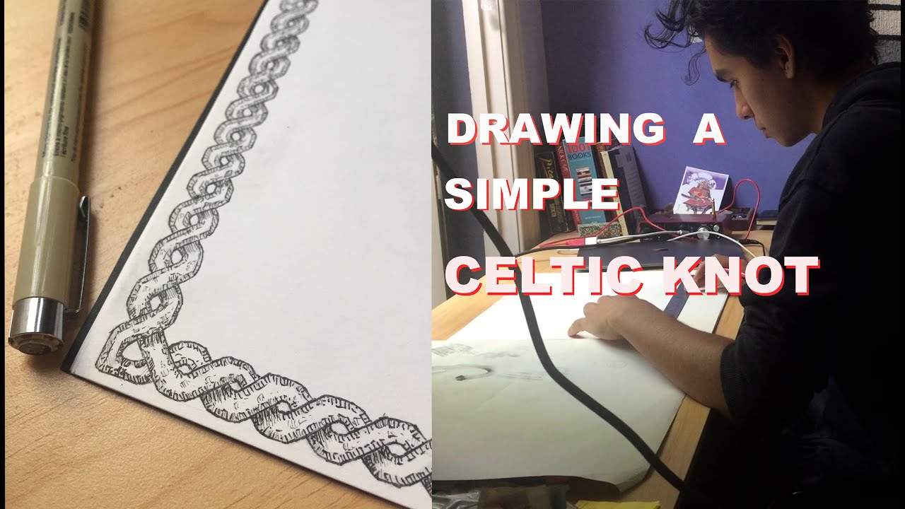Draw With Me - Celtic Knot Inspired Border