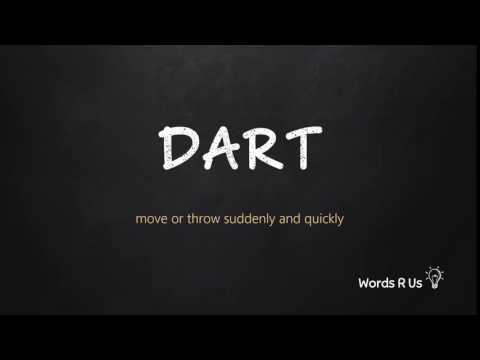 How to Pronounce DART in American English