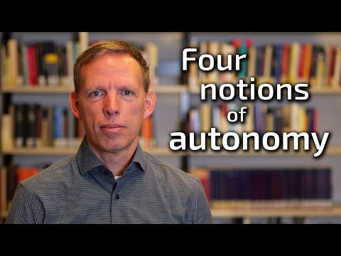 Four notions of autonomy | Bert Heinrichs