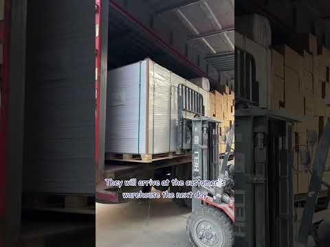 Two Pallets of PVC Foam Boards Are Ready to Go! | BOARDWAY