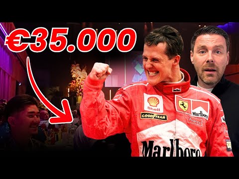 WIJ KOCHTEN VOOR €35.000 HET RACEPAK VAN SCHUMACHER! 🏎️