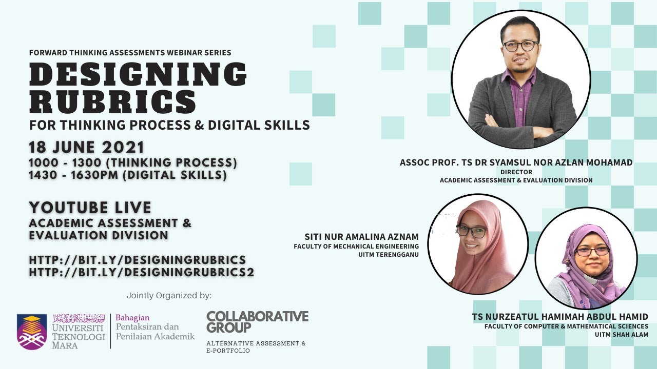 Designing Rubrics for the Thinking Process