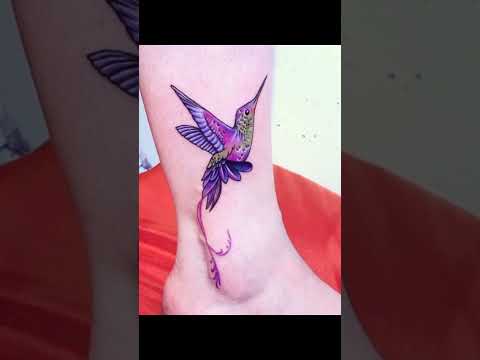Delicate And Meaningful Hummingbird Tattoos