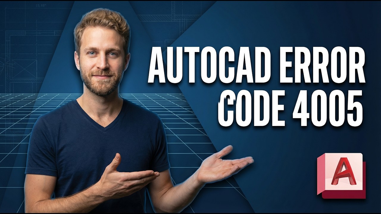 Autocad Error Code 4005 (2026 Easy Guide)