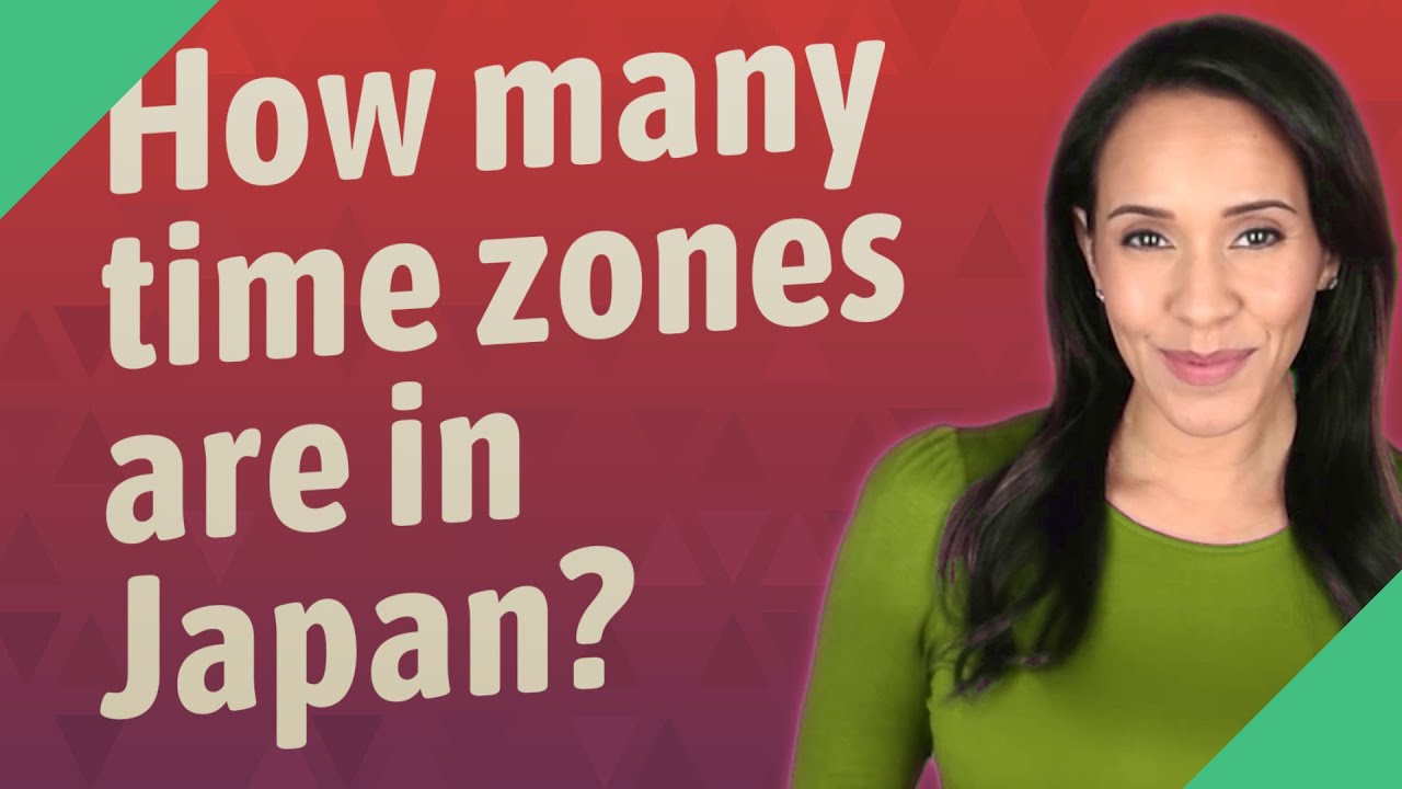How many time zones are in Japan?