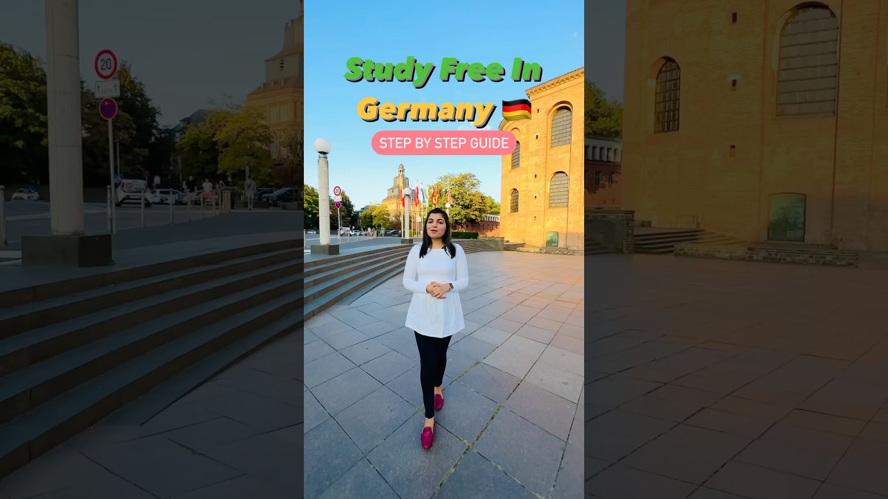 How To Study In Germany For Free | Step By Step Guide To Study In Germany 🇩🇪 #flyingabroad #study