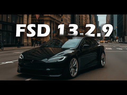 TESLA MODEL S PLAID FSD 13.2.9 TEST DRIVE