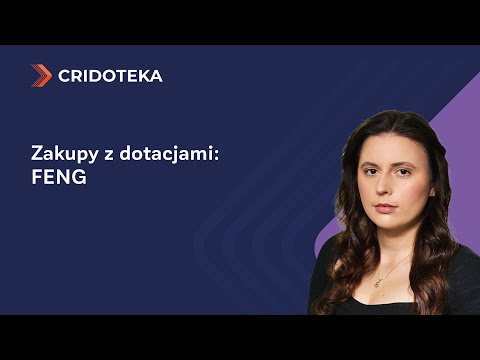 Projekty FENG – zakupy z dotacjami (ścieżka SMART)