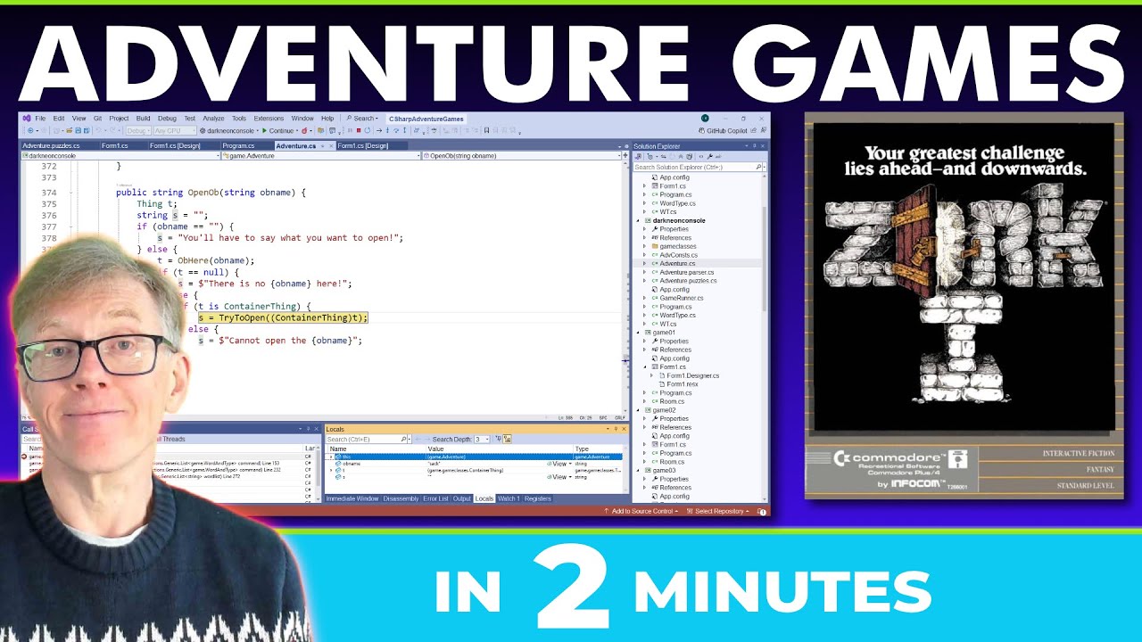 Text Adventure Games Explained (in 2 Minutes)