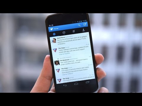 Twitter New Android app Design in The Testing