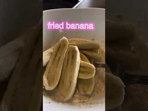 Thai Fried Bananas. กล้วยทอด