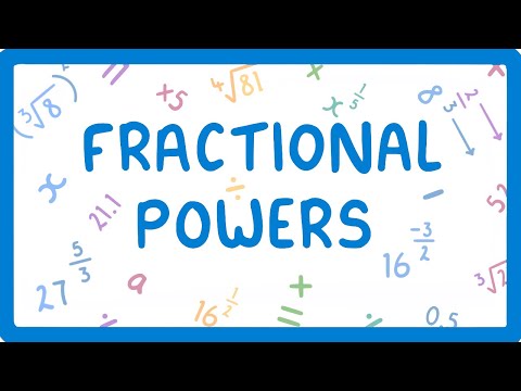 GCSE Maths - What to do when Powers are Fractions (Powers Part 6/6)