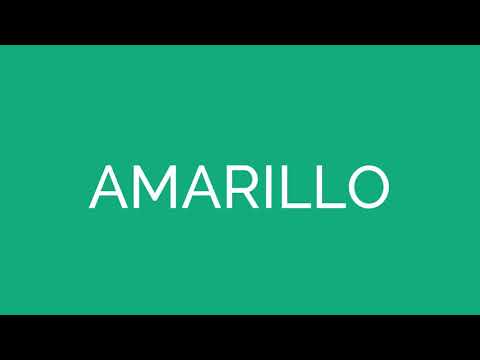 How To Say Yellow In Spanish