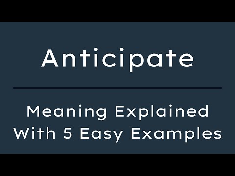 Anticipate Meaning in English With 5 Example Sentences, Anticipate Meaning in English
