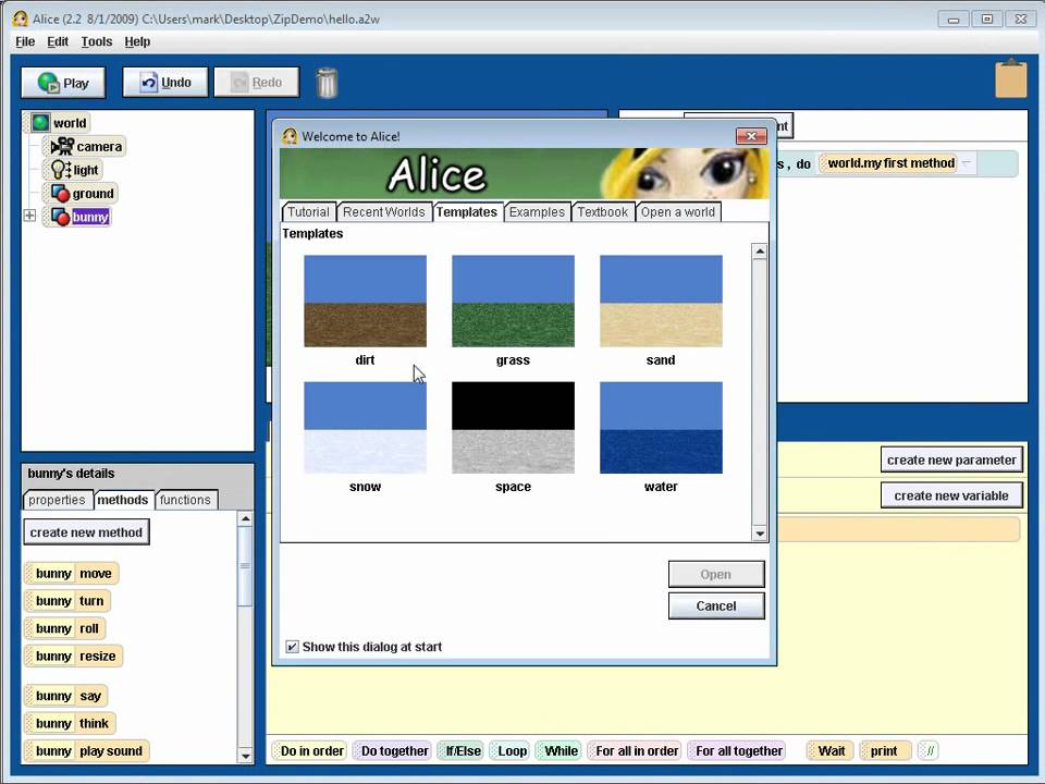 Alice Files and Zip Files, Part 1