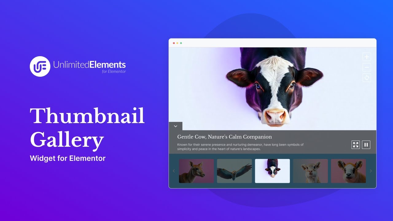 How to Create a Free Thumbnail Gallery in Elementor (Step-by-Step Guide)