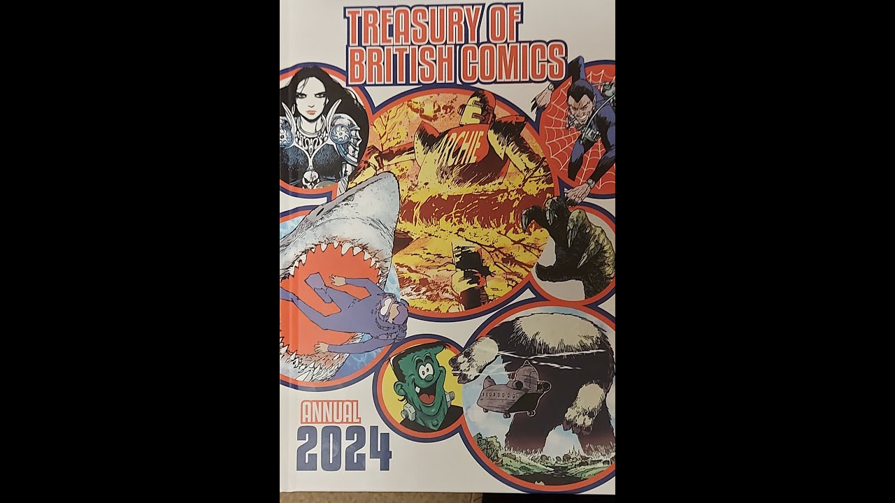 A review of the Treasury Of British Comics Annual 2024