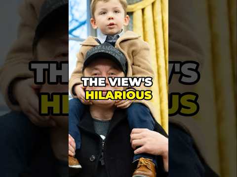 Whoopi & Joy Roast Elon Musk's Son's Name on The View!