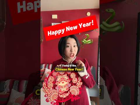 ????Happy New Year! 新年快乐! Learn more FUN Chinese with me in 2025???????????? #chinesenewyear #learnchinese