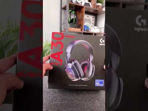 Logitech G Astro A30 ASMR Unboxing | BEST Gaming Headset