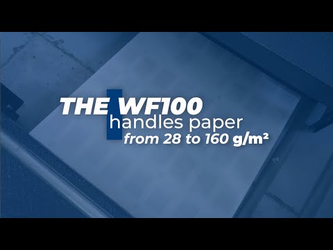 KOLBUS WF 100 digital folding machine