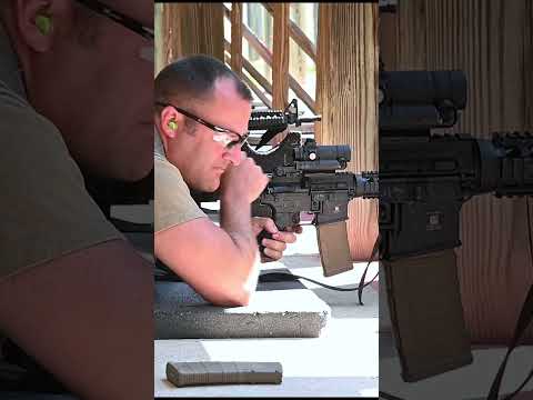 Airmen Sharpen Skills with M-4 Carbine Qualification