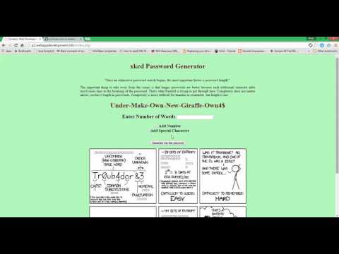 Assignment 03 xkcd password generator