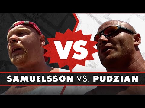 Samuelsson 🆚 Pudzianowski in the Fingal's Fingers | World's Strongest Man