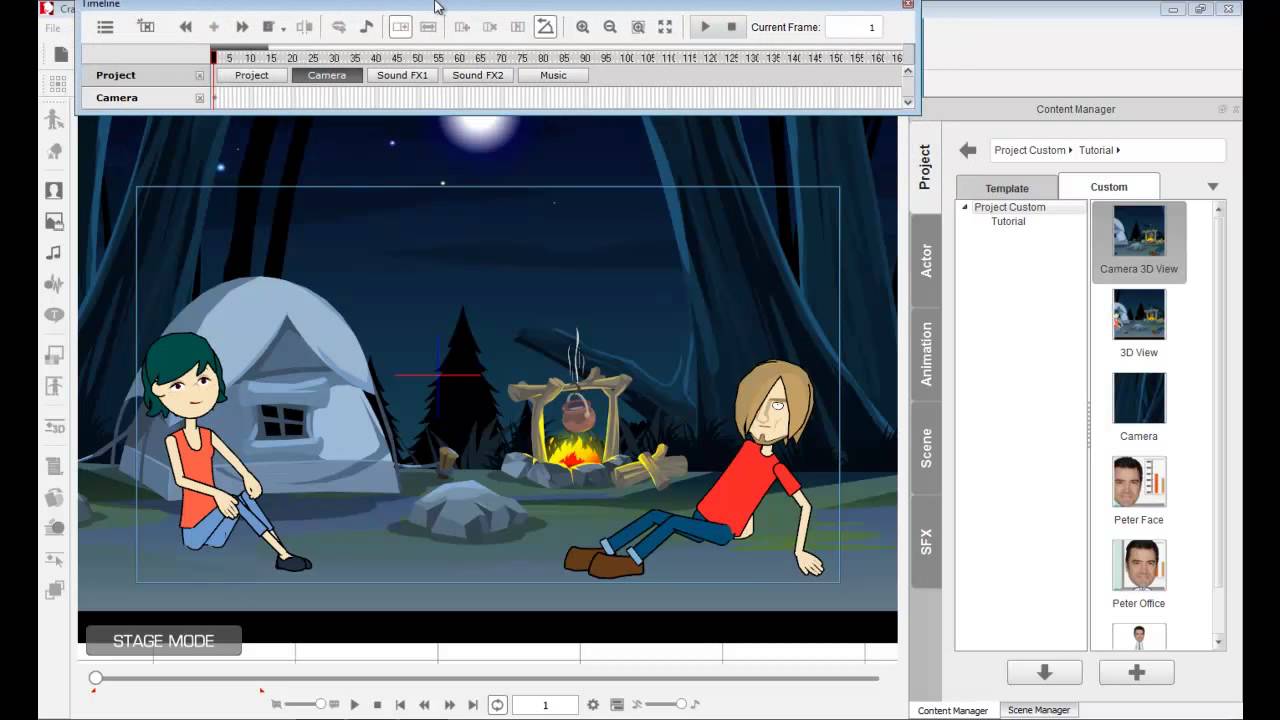 CrazyTalk Animator 2 Tutorial - Camera & 3D Viewer